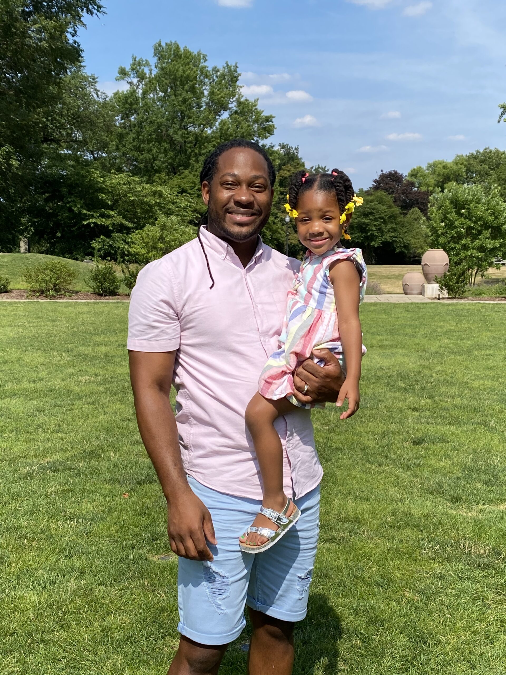 William Johnson says “being a father is about being a dedicated and ...