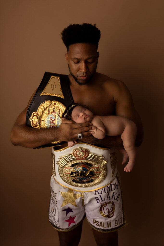 Randy Blake Says be positive, and be there, because being a father IS ...