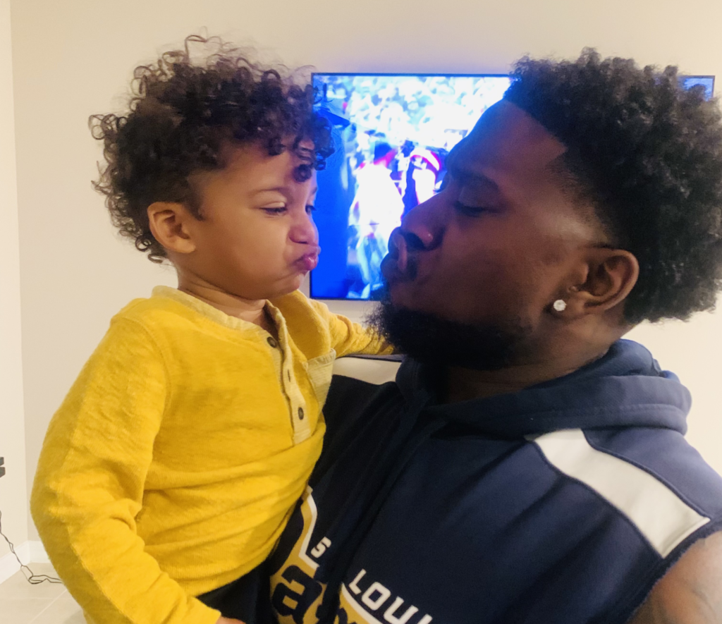 Zackary Stacy Sr. Says “Being a father means absolutely the world to me ...